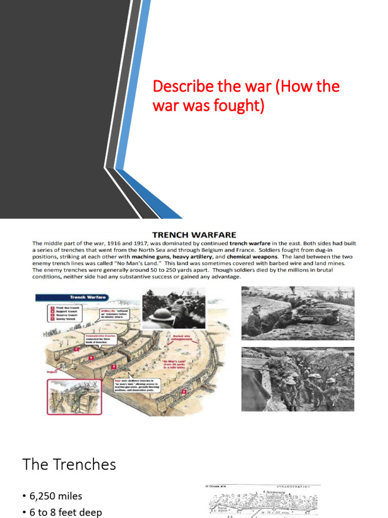 Yr-8 Describe The World War-1 | PDF | Trench Warfare | Military