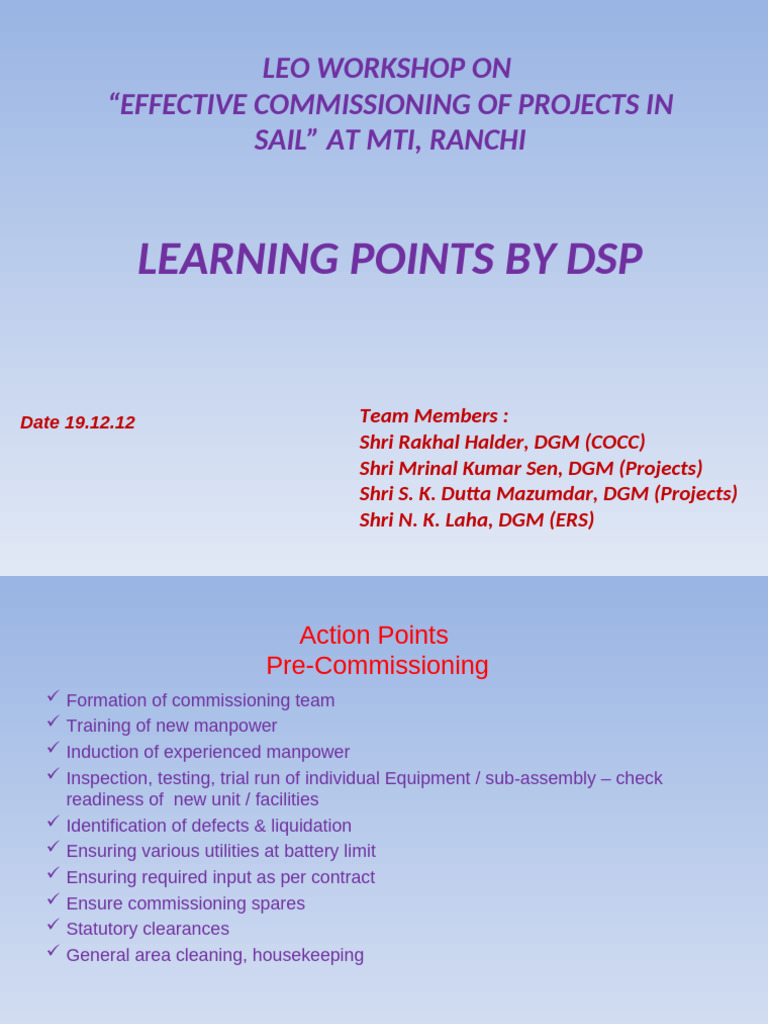 DSP Action Plan | PDF