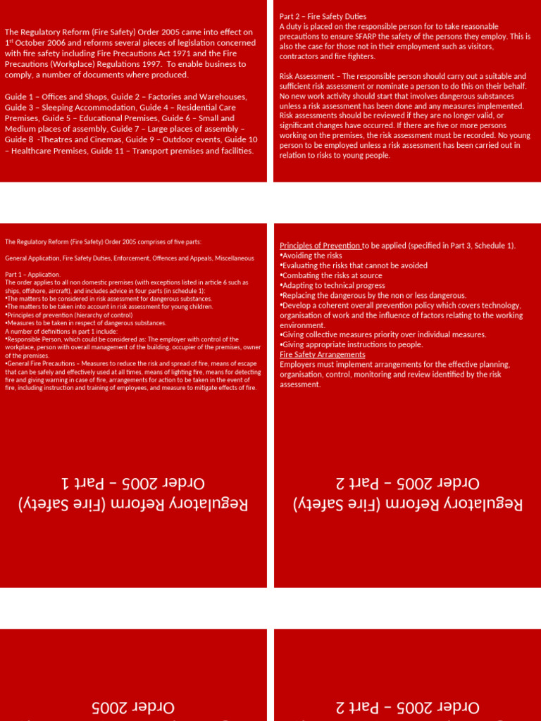 FC1 Flash Cards 1 | PDF | Fires | Smoke