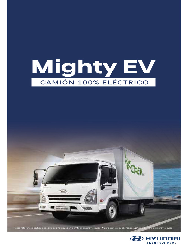 Mighty EV: Camión 100% Eléctrico | PDF | Camión | Transporte