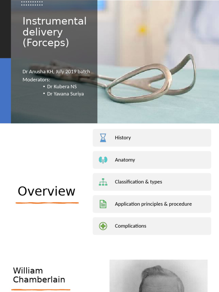 Instrumental Delivery (Forceps) Final | PDF | Maternal Health | Childbirth