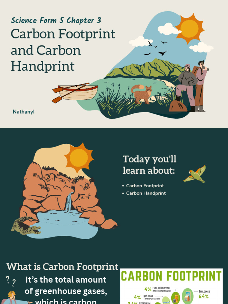 Carbon Footprint vs Handprint Explained | PDF