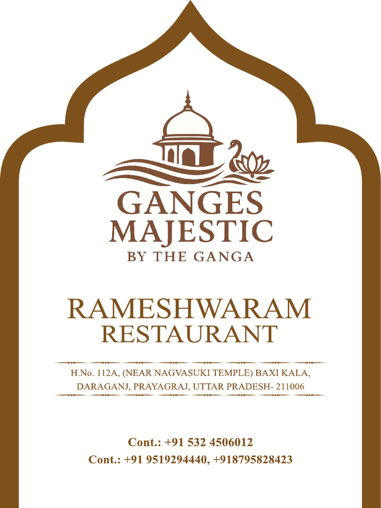 Gange's Majistic Menu | PDF