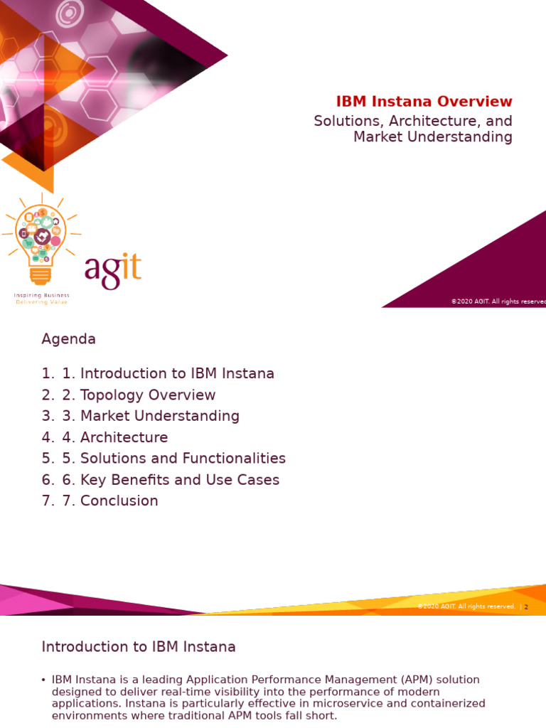 IBM Instana Presentation Formatted | PDF | Cloud Computing | Computing