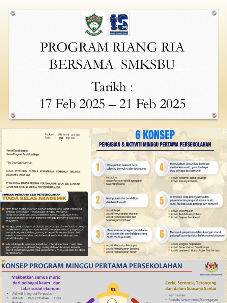 Prog Riang Ria 2025 | PDF