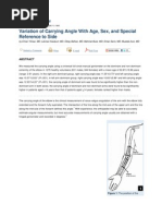 Carrying Angle | PDF | Elbow | Musculoskeletal System