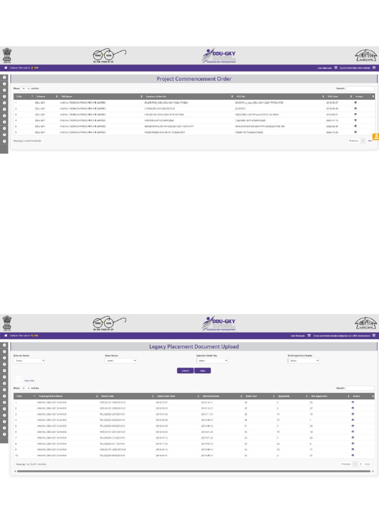 PCO AND LEGACAY DATA MODULE SCREENSHOT | PDF