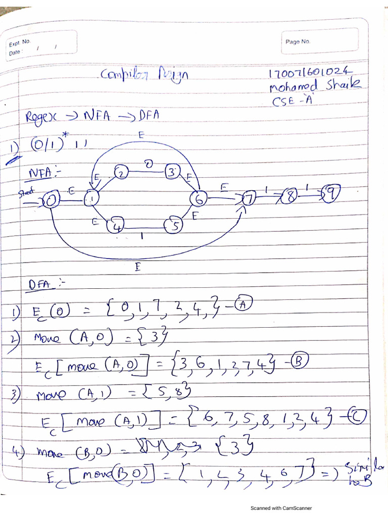 Compiler Assignment | PDF