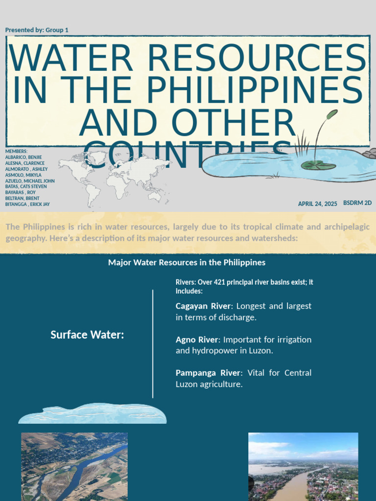 Water Resources in the Philippines | PDF | Water Resources ...