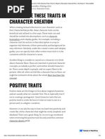 Character Profile Generator | PDF | Artificial Intelligence | Intelligence (AI) & Semantics