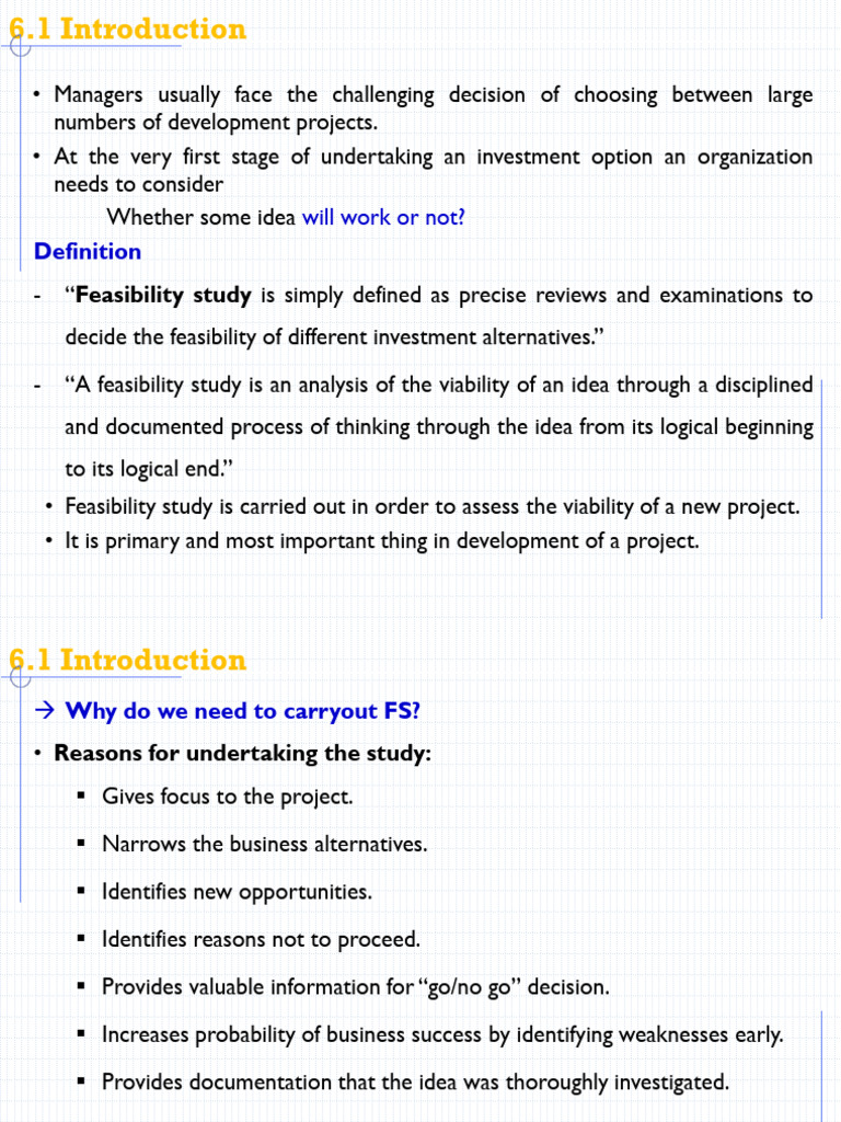 Understanding Feasibility Studies in Project Management | PDF ...