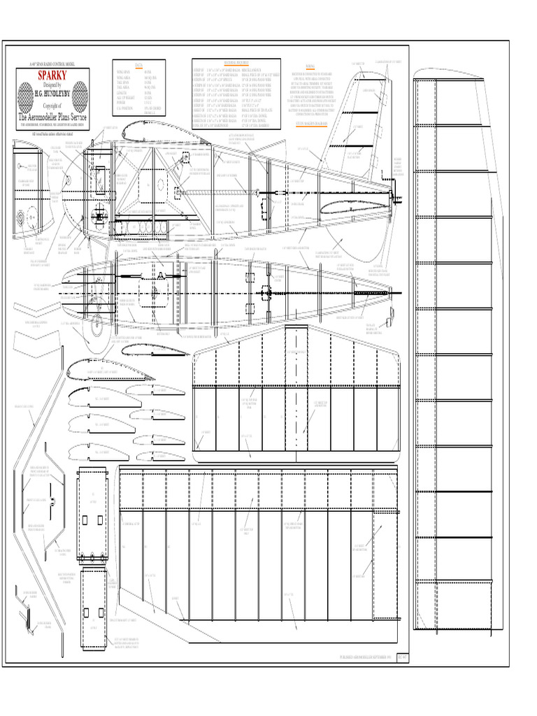 Sparky Plan RC 447 Vector | PDF | Electrical Connector | Aircraft