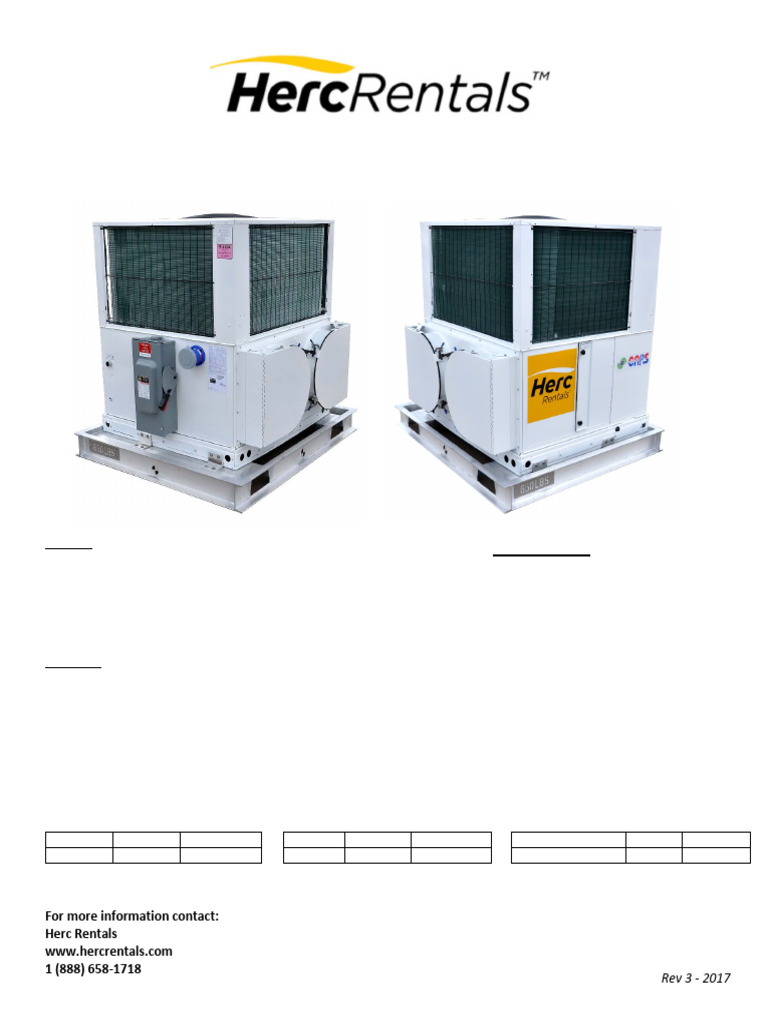 5 Ton AC Unit Specifications | PDF | Air Conditioning | Switch