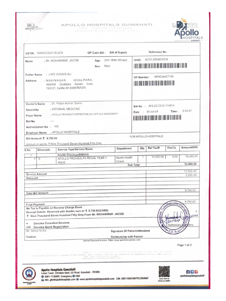 Apollo Hospitals Guwahati | PDF