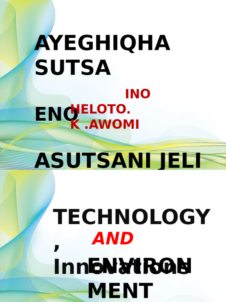 H Awomi Presentation | PDF