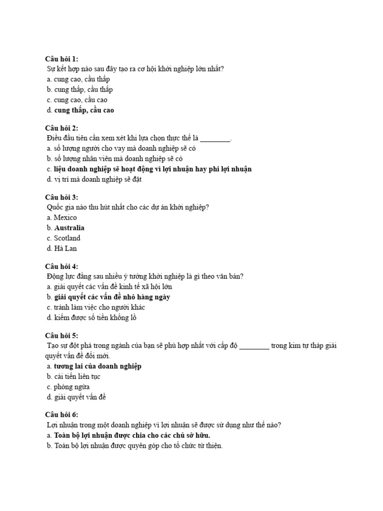 Đề Trắc Nghiệm KNKD | PDF