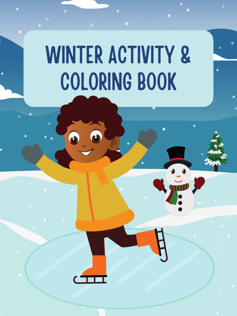 Winter Activity & Coloring Book | PDF