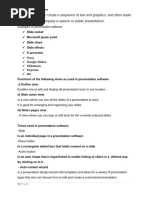 Computer Operator Practical Exam PowerPoint Questions Collection | PDF ...