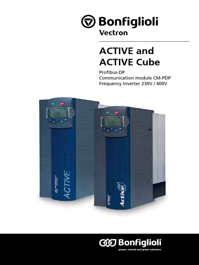 Bonfiglioli Vectron ACTIVE | PDF | Parameter (Computer Programming) | Integer (Computer Science)