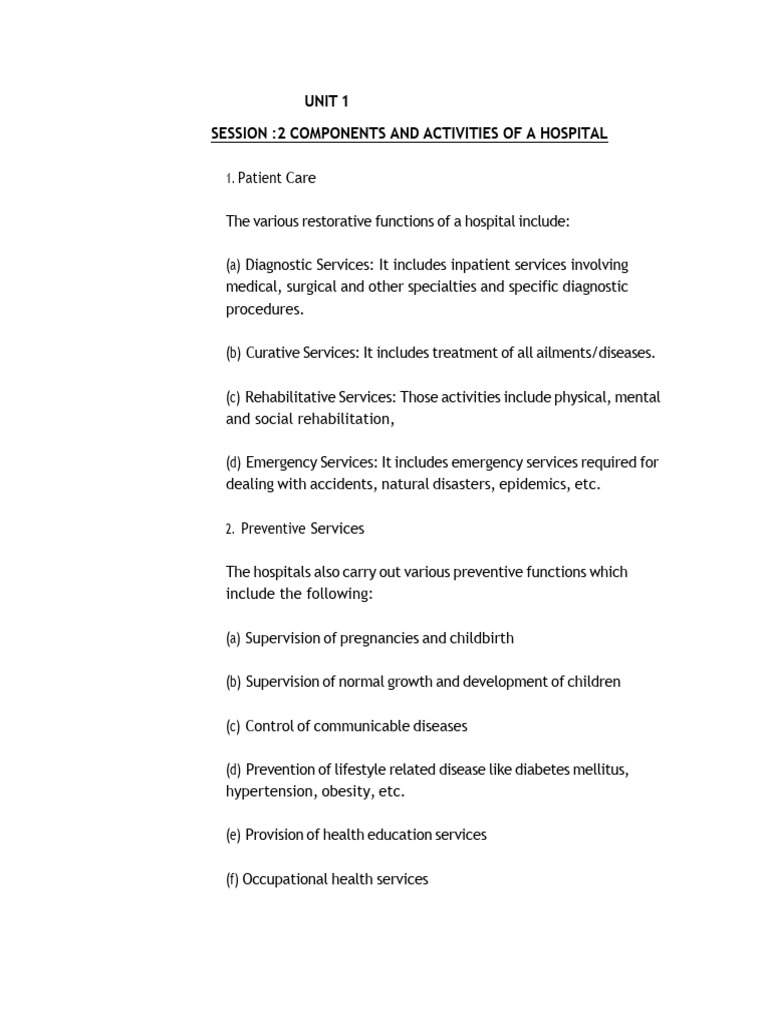 Session 2 - Hospitals | PDF