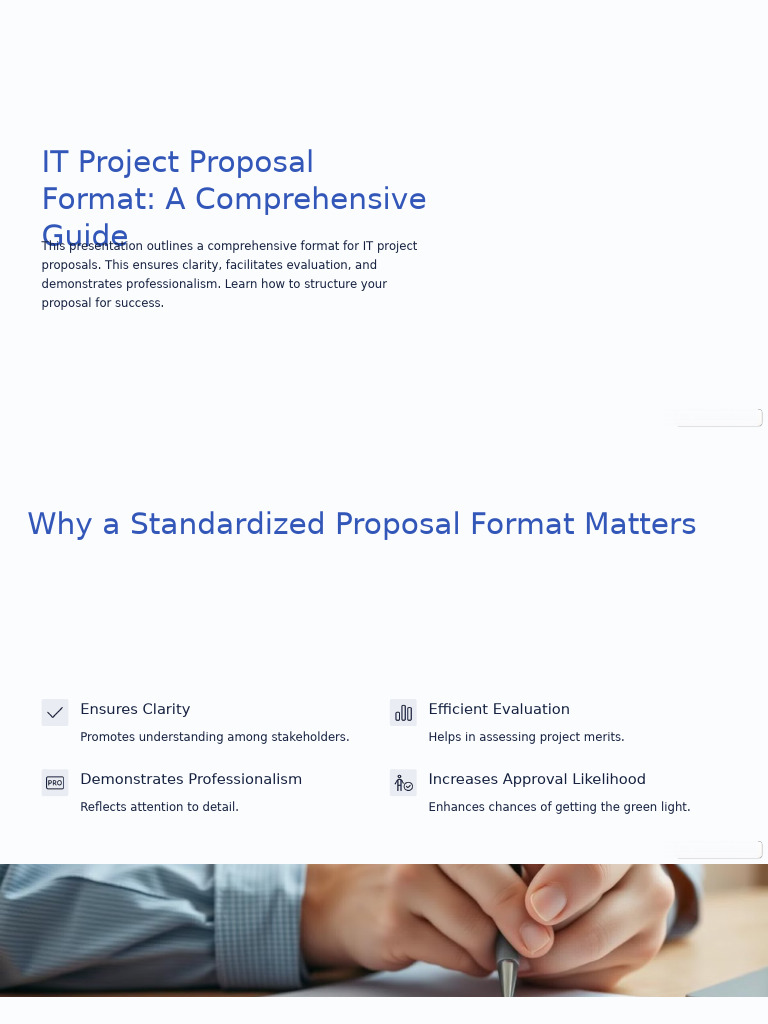 IT Project Proposal by Afnan | PDF | Evaluation | Return On Investment
