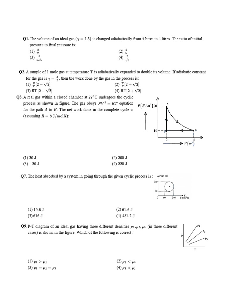 12 IIT Paper 1 Faculty | PDF | Gases | Applied And Interdisciplinary ...