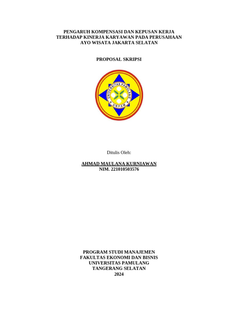 Ahmad Maulana Kurniawan 221010503576_metodologi Penelitian | PDF