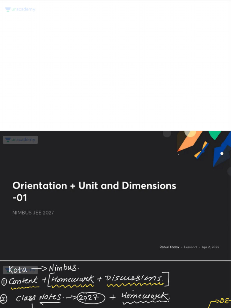 Orientation Unit and Dimensions 01 With Anno | PDF