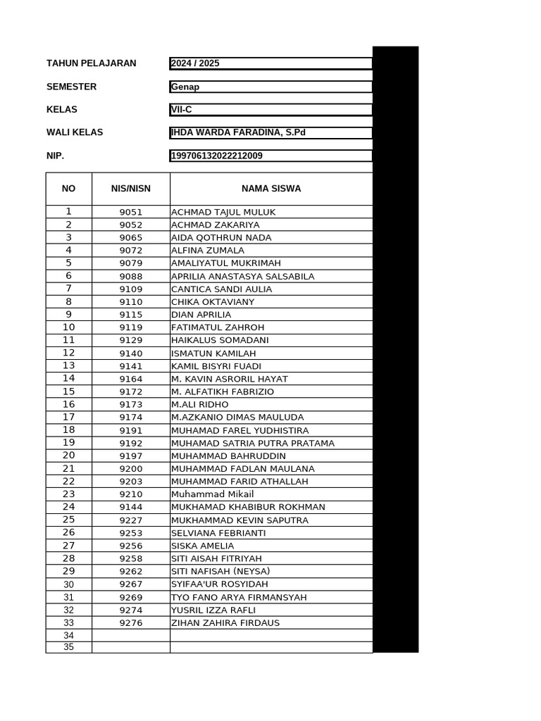 APLIKASI RAPORT PTS 8B GENAP 24-25 | PDF