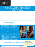 Mpox Virus: Key Facts and Guidelines | PDF | Influenza | Self-Improvement