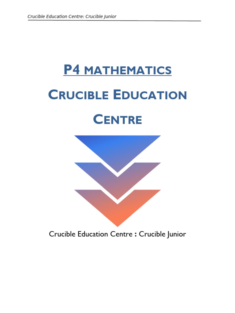 P4 Mathematics EOY 2023 PeiHwa Edited | PDF | Numbers | Arithmetic