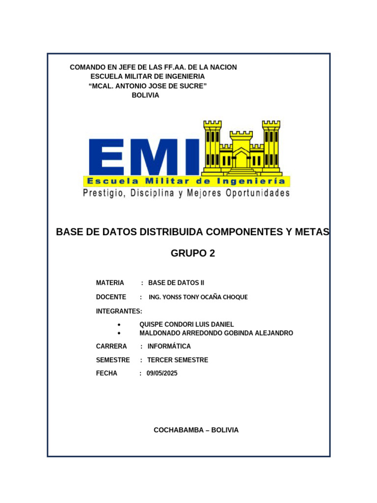 Base de Datos-1 | PDF | Bases de datos | Escalabilidad