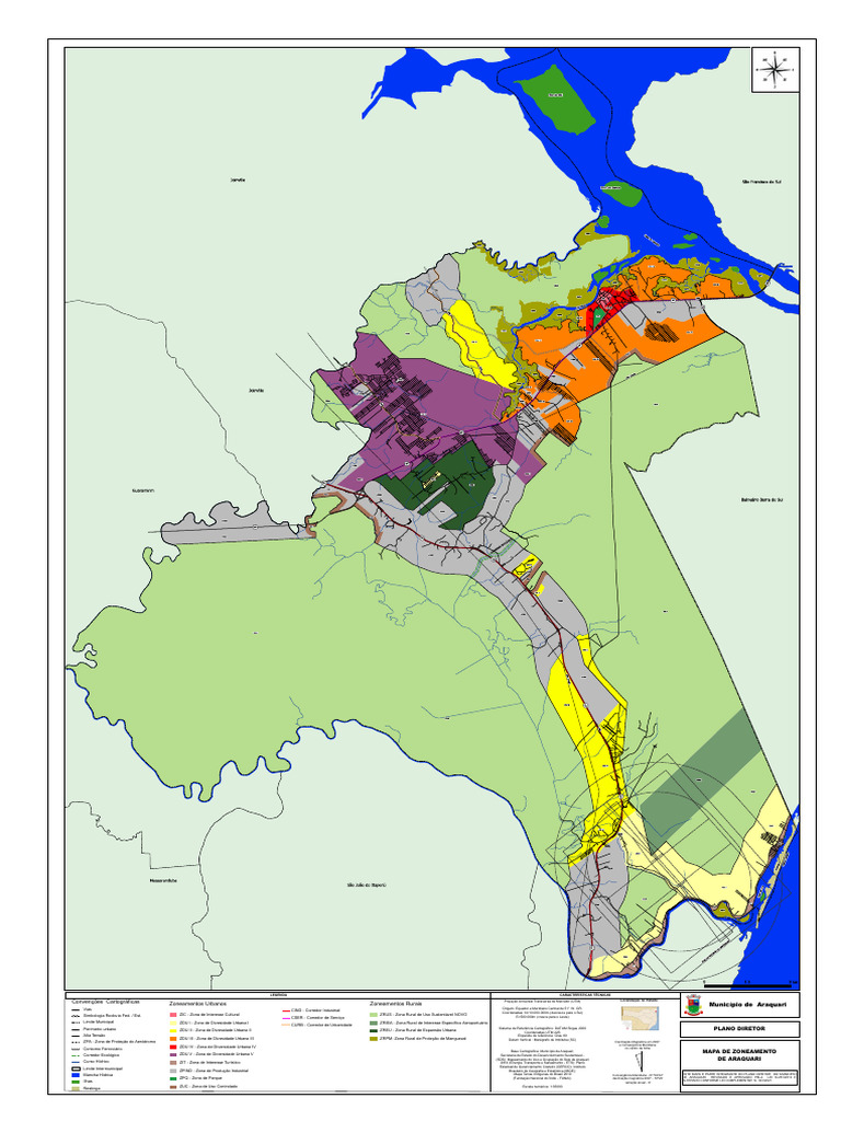 Ara - Anexo 03 - Mapa Zoneamento | PDF