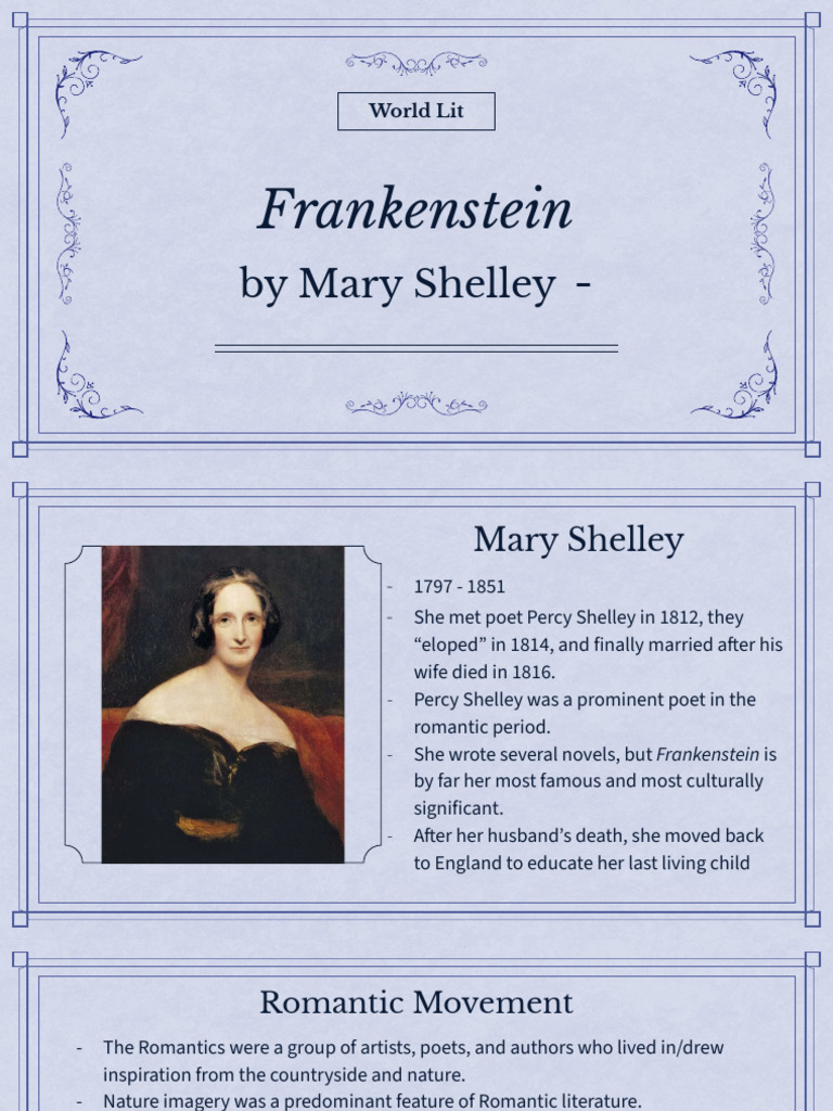 Frankenstein Intro Lesson | PDF