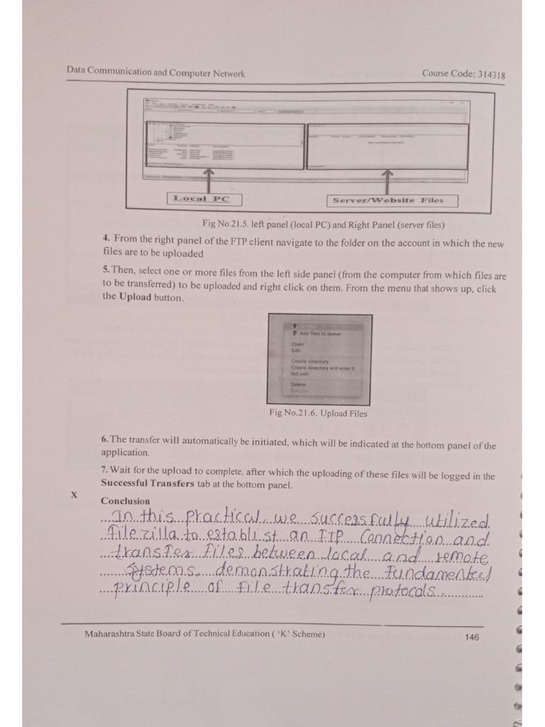 DCN Practical No 21 | PDF