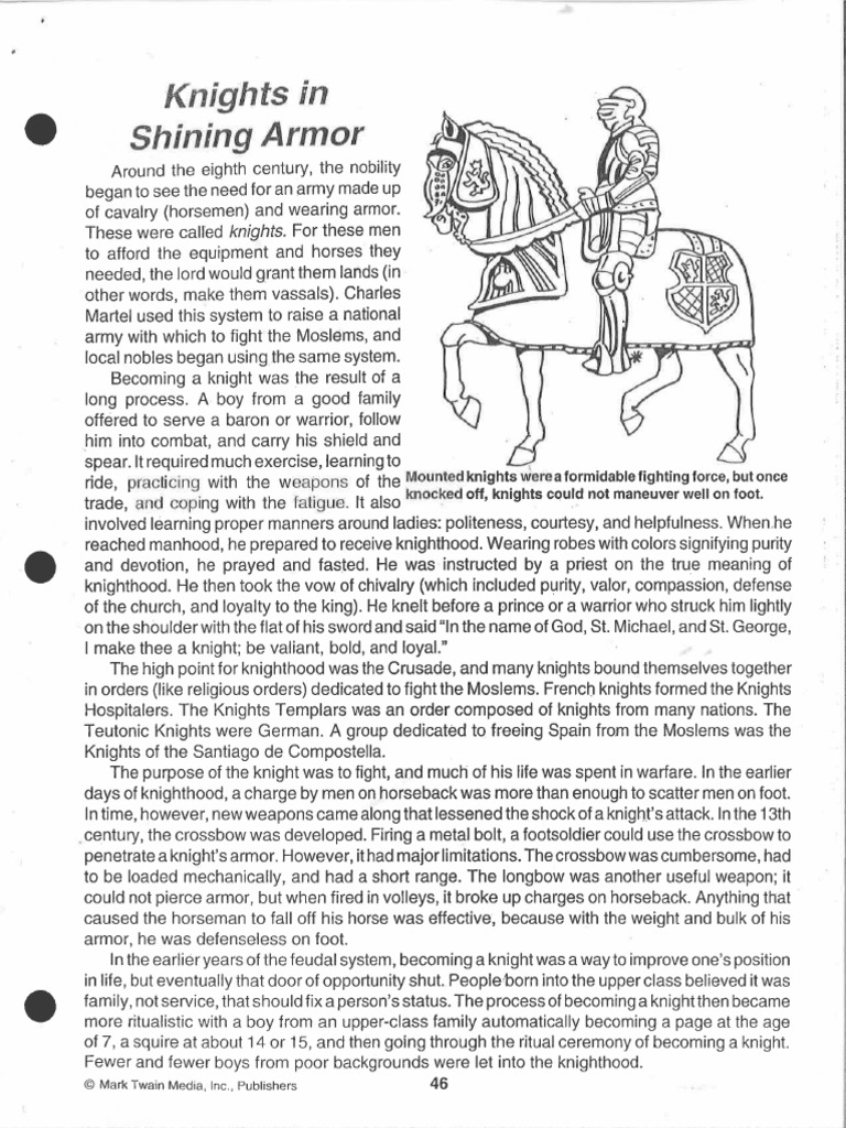Knights in Shining Armor | PDF
