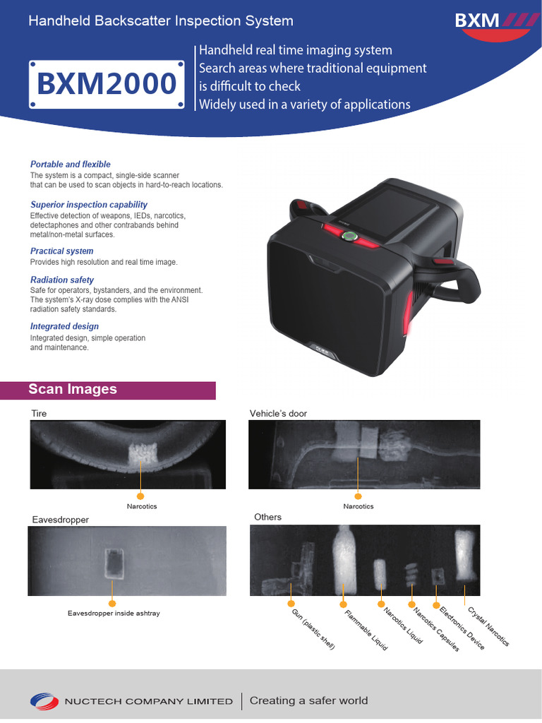 Nuctech bxm2000 Portable Baggage Scanner | PDF | Image Scanner