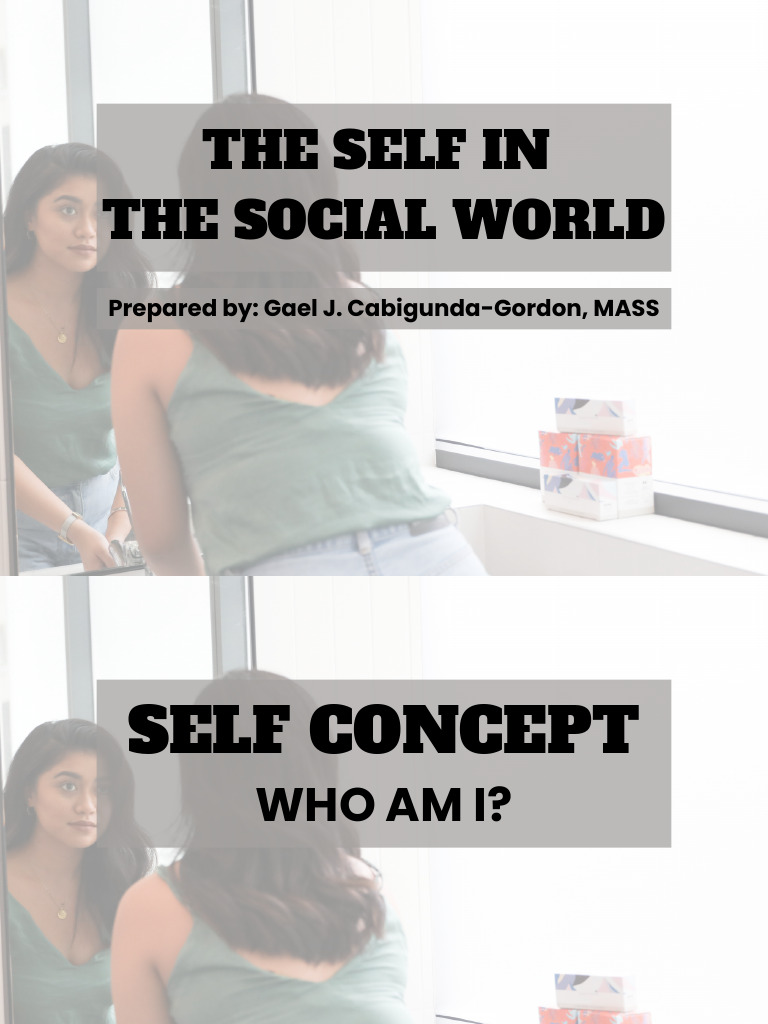 The Self in The Social World | PDF | Self Concept | Identity (Social ...