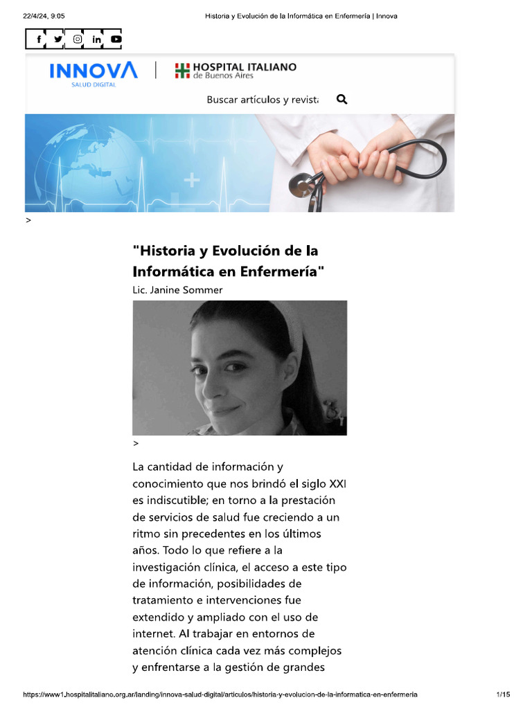 HI.inform Tica en Enfermer A | PDF