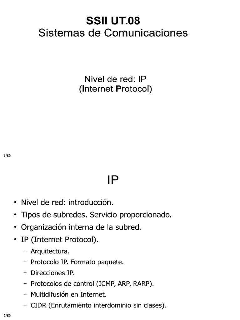 Redes IP 2022 | PDF