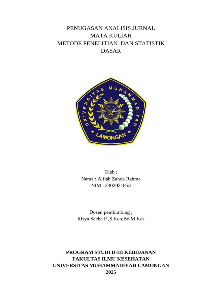 Analisis Jurnal MK METOPEN | PDF