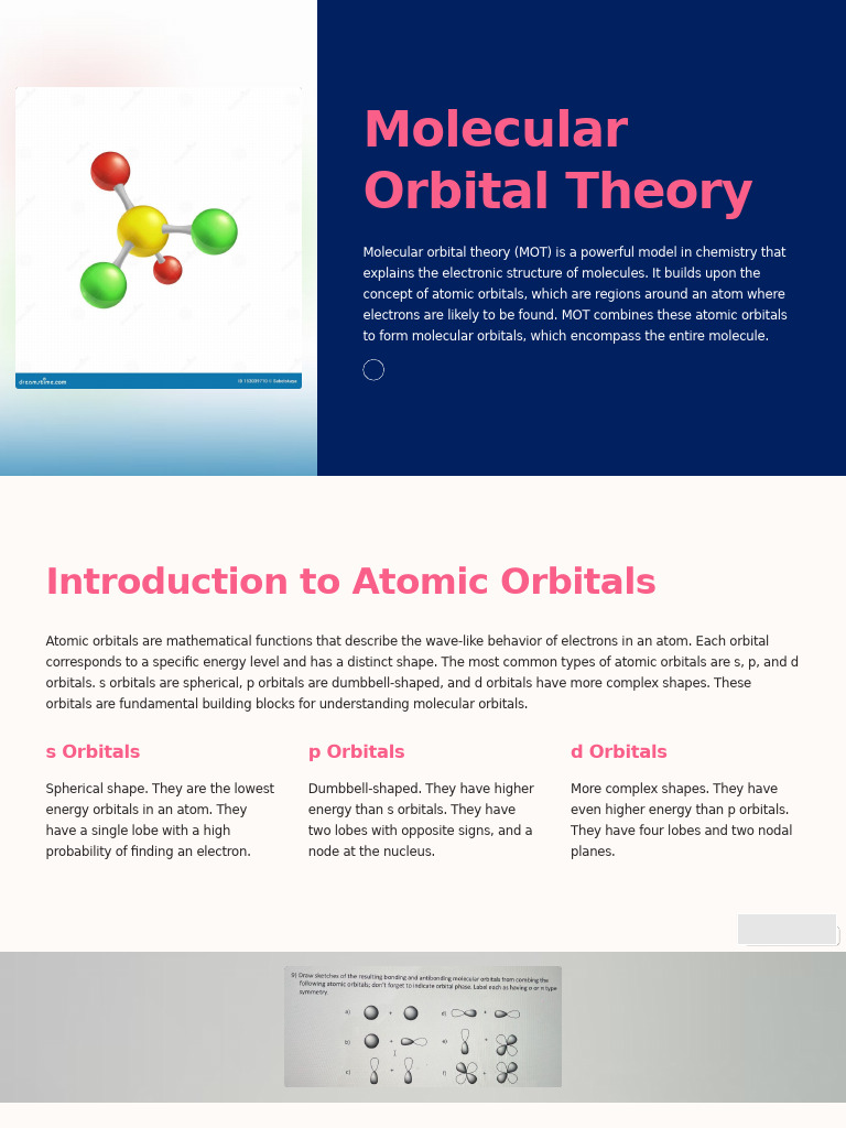 Molecular-Orbital-Theory | PDF | Molecular Orbital | Atomic Orbital