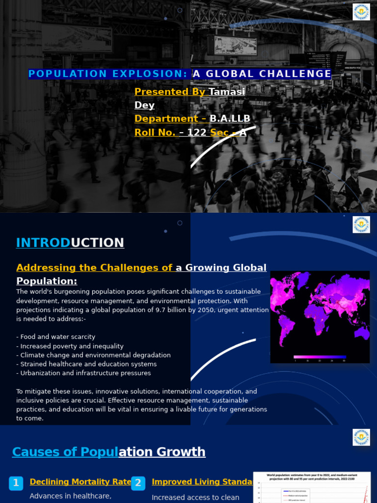 Methods To Overcome Population Exploytion Sec-A Roll-122 | PDF | Family ...