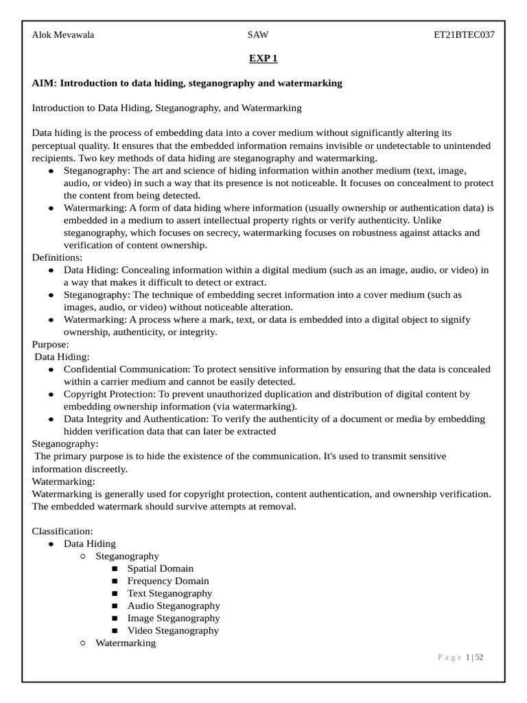 Exp1 10 Saw | PDF | Applied Mathematics | Computer Data