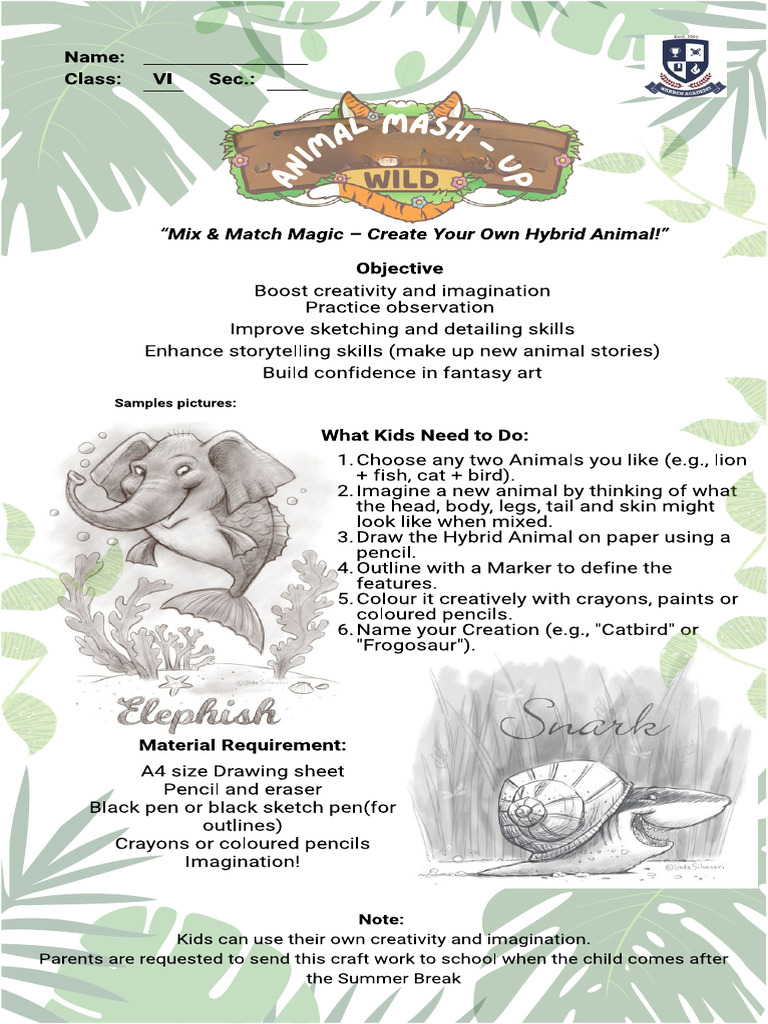 Class VI - DRAWING | PDF