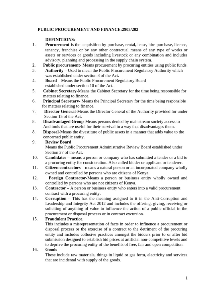 Eric Omuga. | PDF | Procurement | Economies