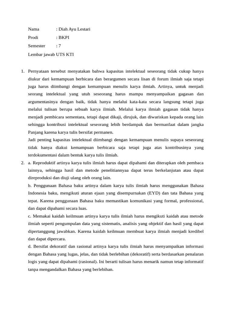 uts kti diah ayu l | PDF