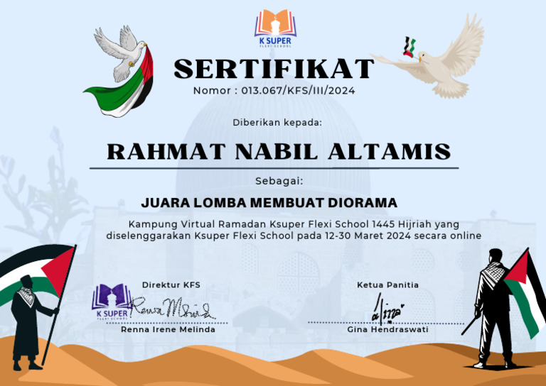 Contoh certificate | PDF