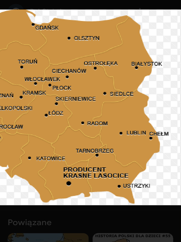 Mapa Polski Plock - Szukaj W Google | PDF