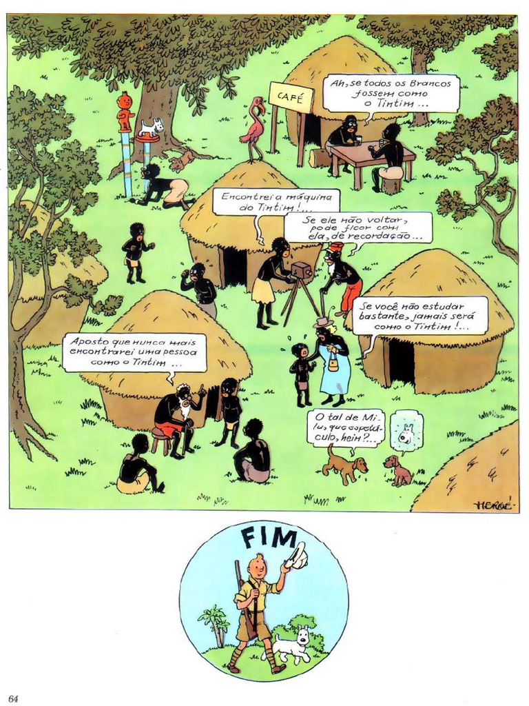 Tintim No Congo P.64 | PDF